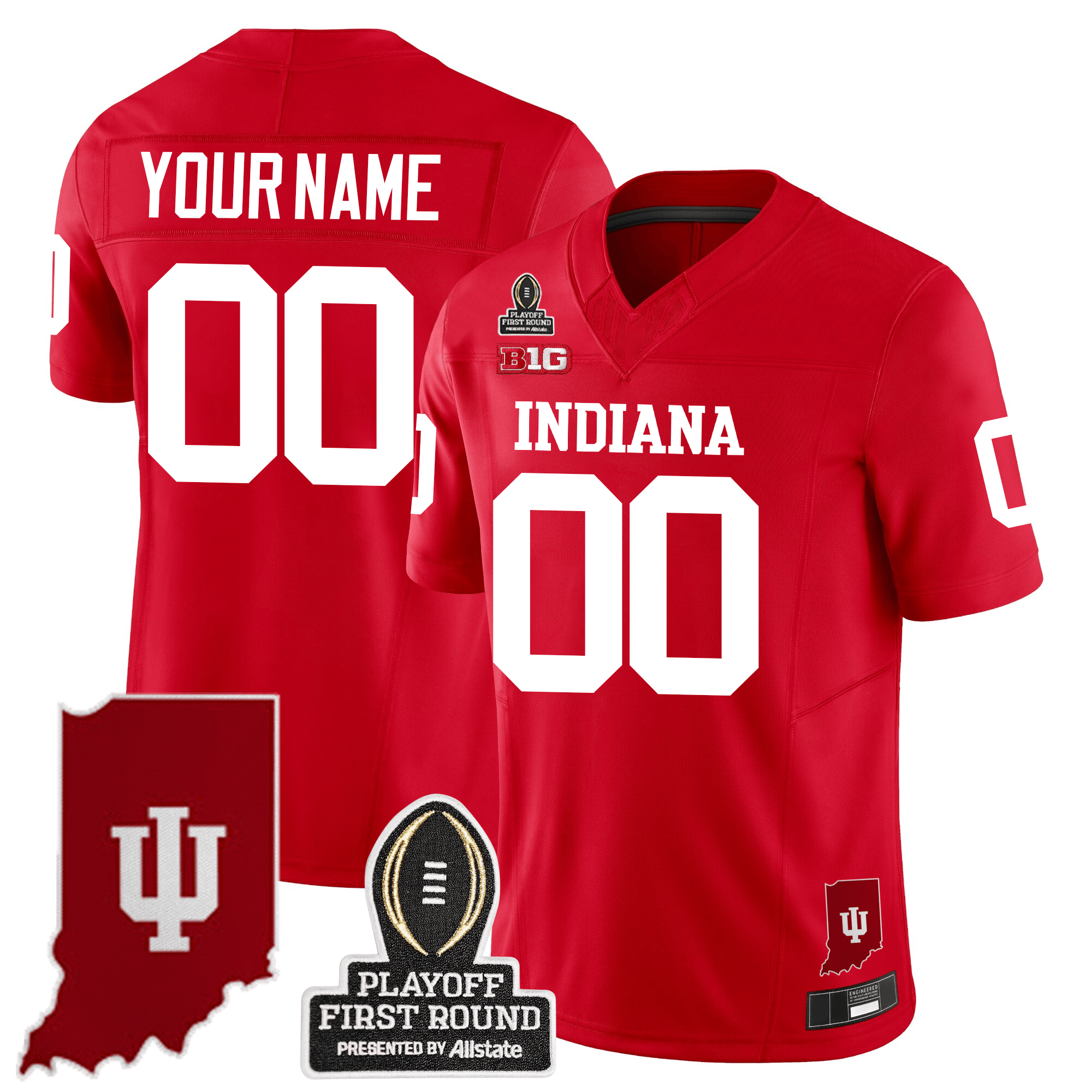 Men's Indiana Hoosiers 24/25 Jersey - CFP First Round Patch – 22.11.2020