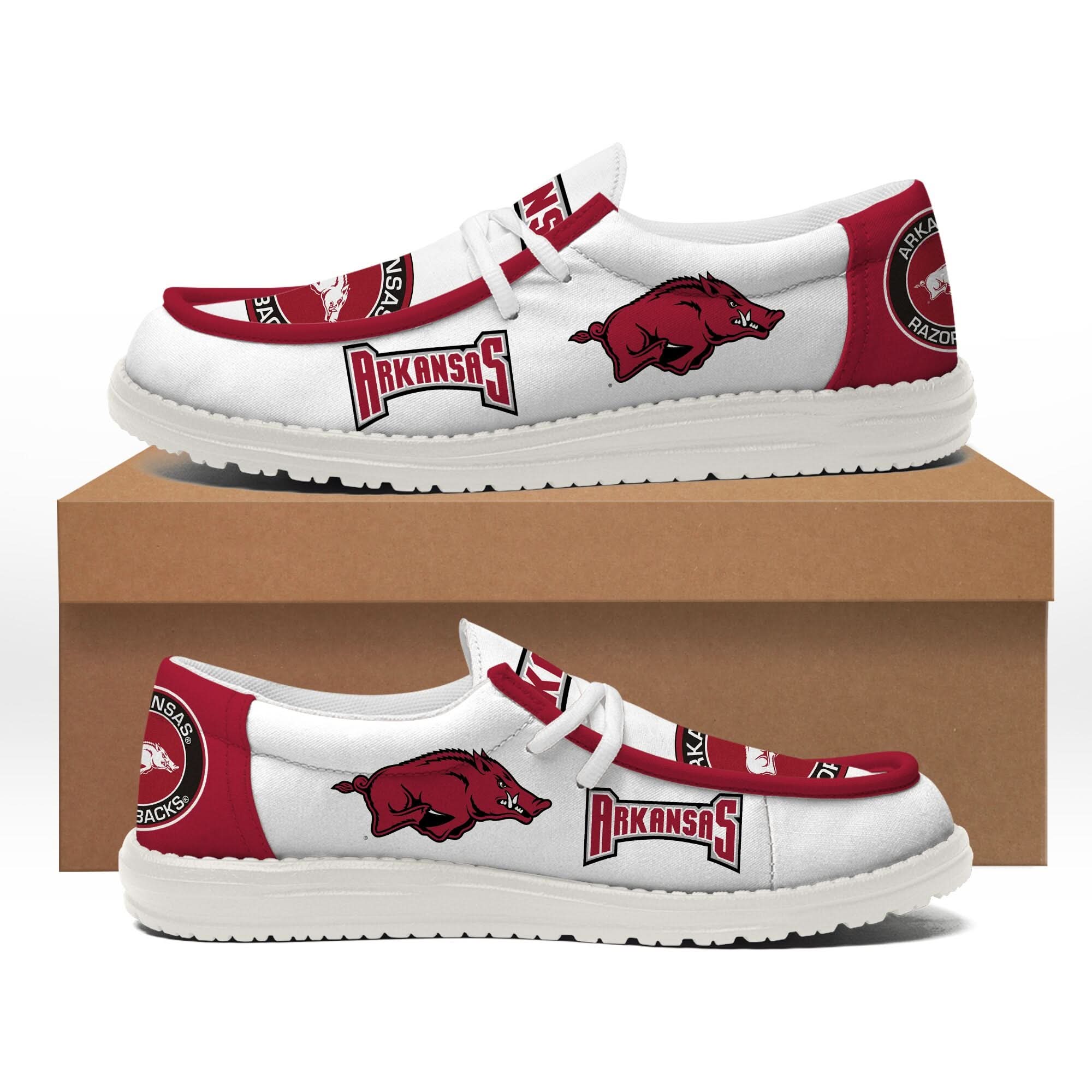 Arkansas Razorbacks | Loafer Shoes – Sundaygearus